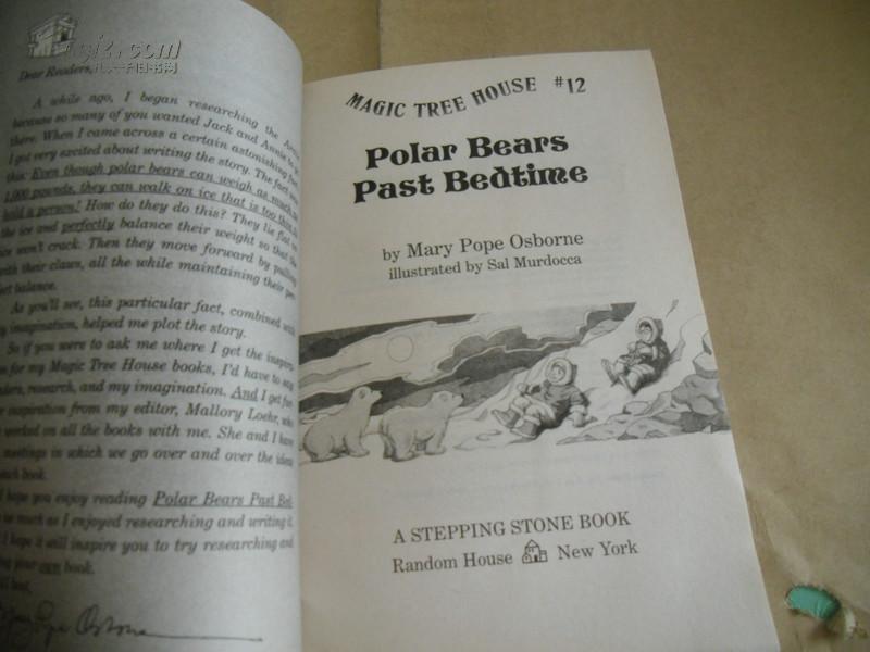 Polar Bears Past Bedtime【爱上北极熊，玛丽·波·奥斯本，英文原版】_Mary Pope Osborne_孔夫子旧书网