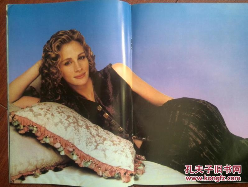 彩铜版外国明星海报插页（单张）美国女影星茱莉亚罗伯茨，加里奥尔德曼_孔夫子旧书网