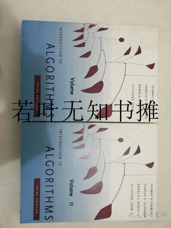 Introduction To Algorithmsthird Edition 3rd 算法导论 第三版 （上下两册 版本自定 