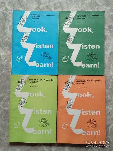 ALEXANDER Look， Listen and Learn! TEACHER'BOOK1.2.3.4 【看、听、学】教师用书，全套四册 ...