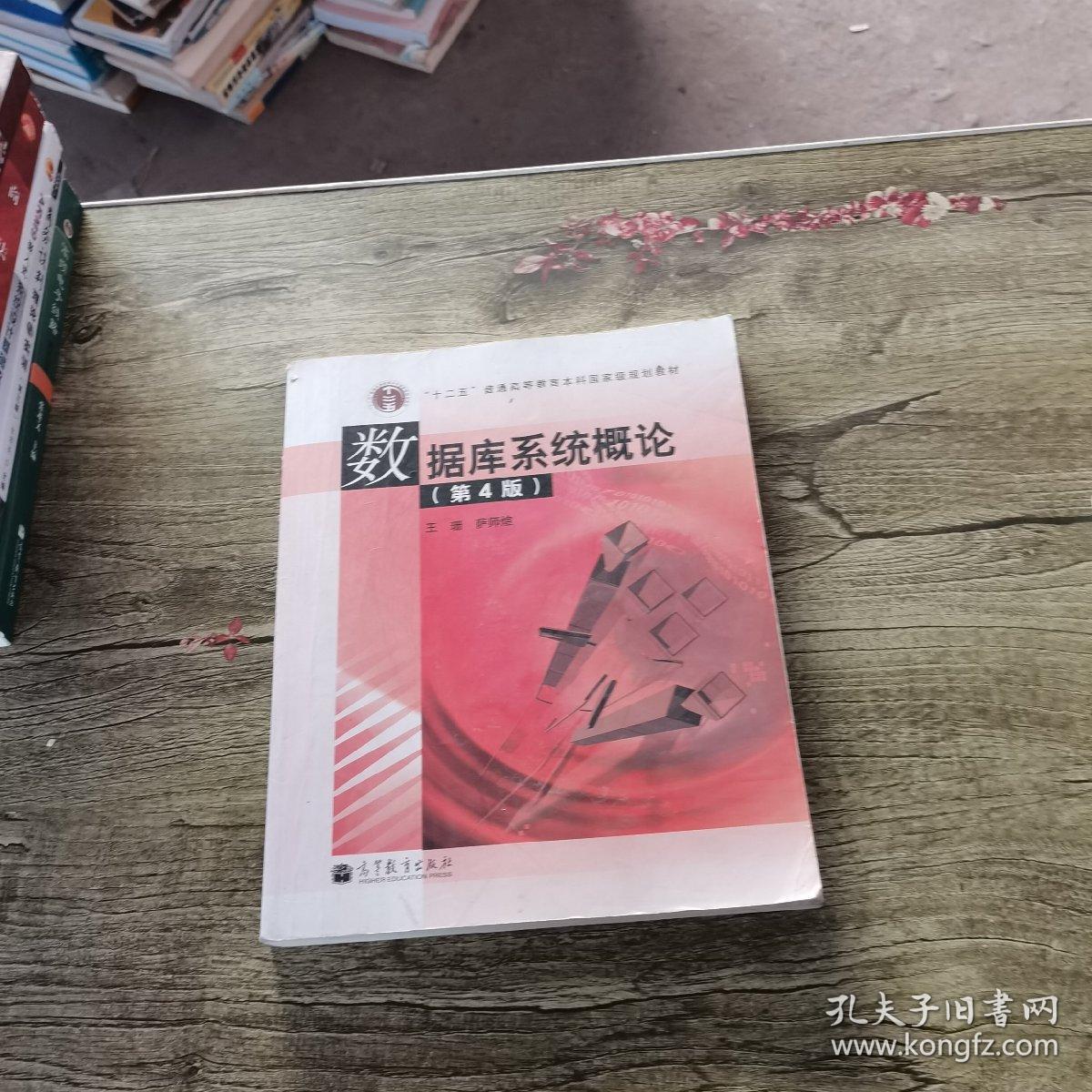 数据库系统概论（第4版），王珊、萨师煊 著孔夫子旧书网 