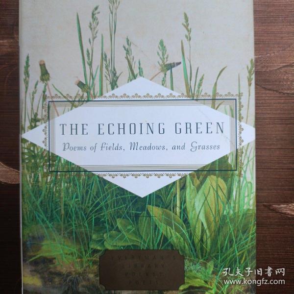 The echoing green 绿色回响，人人文库，布面精装_poems_孔夫子旧书网