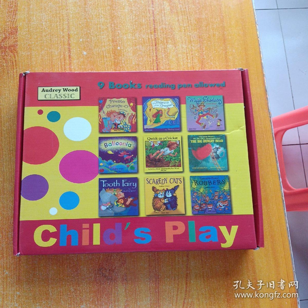Child's Play 9 Books reading pen allowed 全9册【带外盒 内页干净】_child's play_孔夫子旧书网