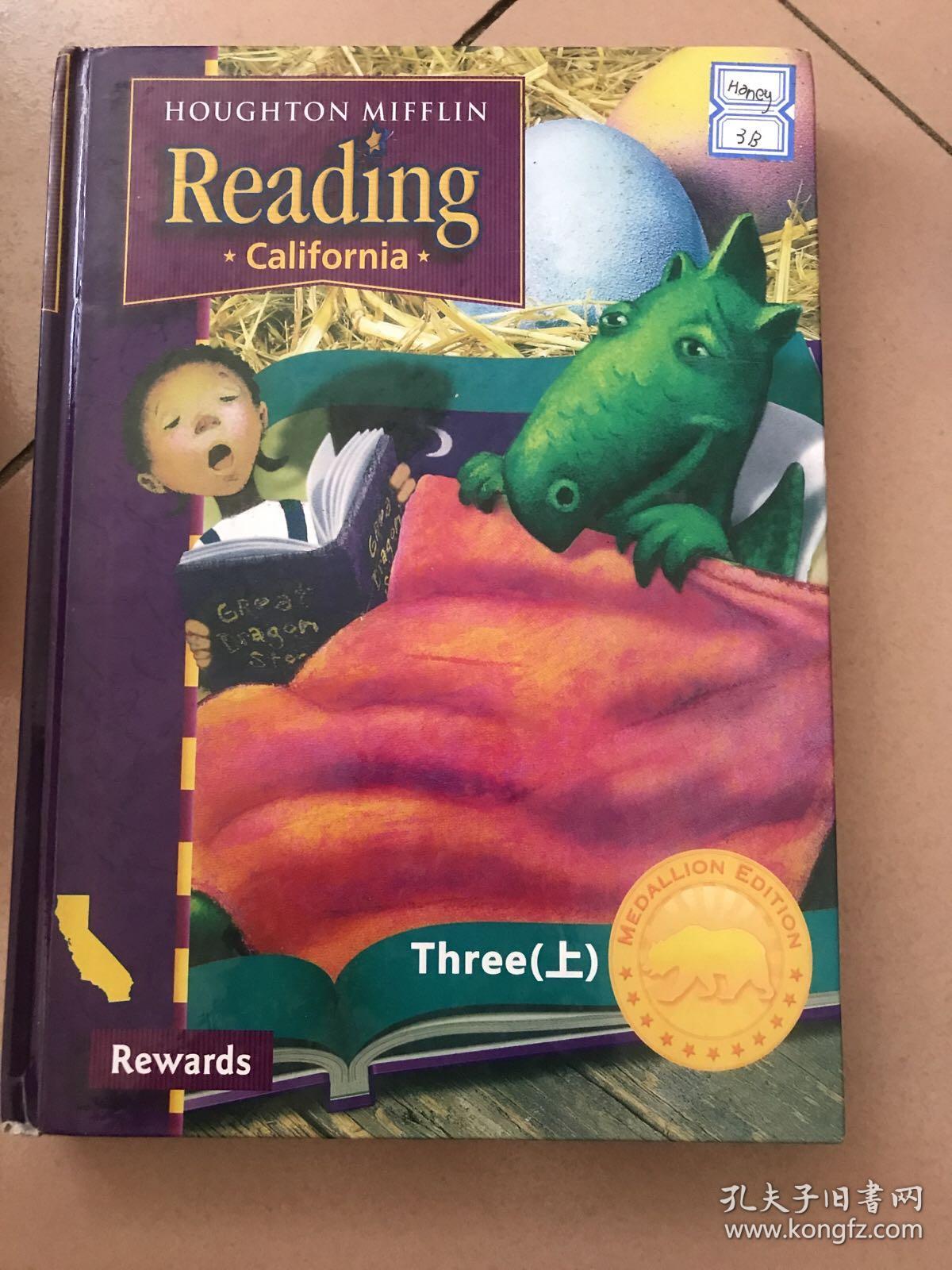 HOUGHTON MIFFLIN Reading California Three 上册_Rewards_孔夫子旧书网