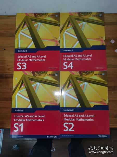 Edexcel AS and A Level Modular Mathematics(S1—S4)都有光盘_further pure_孔夫子旧书网