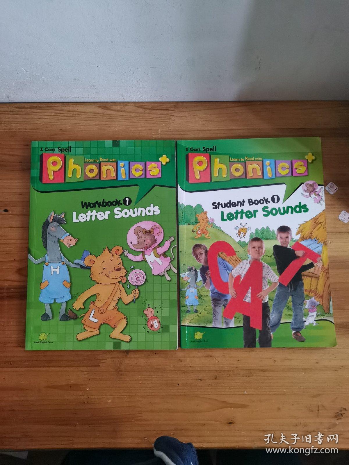 learn to read with Phonics+(workbook1+student book1) letter sounds_love ...