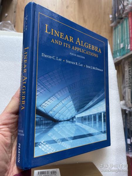 现货 英文原版 Linear Algebra and Its Applications 线性代数及其应用 第五版 David C. Lay ...