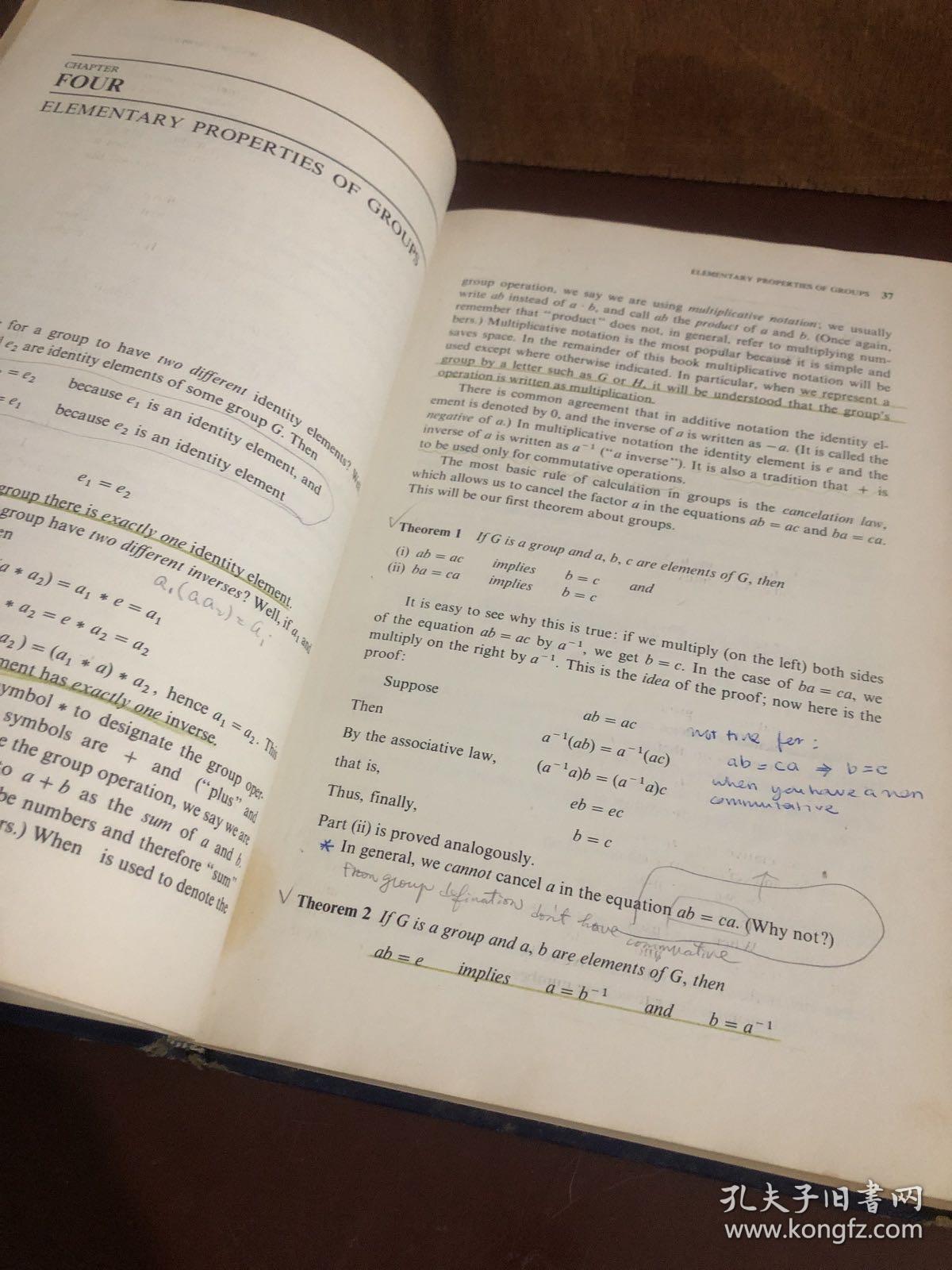 A BOOK OF ABSTRACT ALGEBRA_Charles C Pinter_孔夫子旧书网
