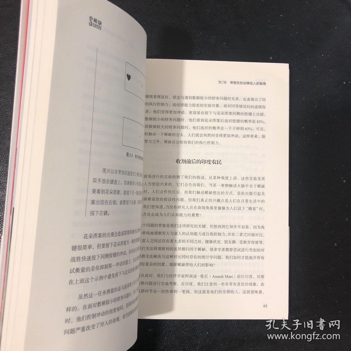 稀 缺:我们是如何陷入贫穷与忙碌的(经典版)埃尔德·沙菲尔(eldar Shafir) 著;龙志勇 译;塞德希尔·穆来纳森(sendhil Mullainathan);魏薇孔夫子旧书网