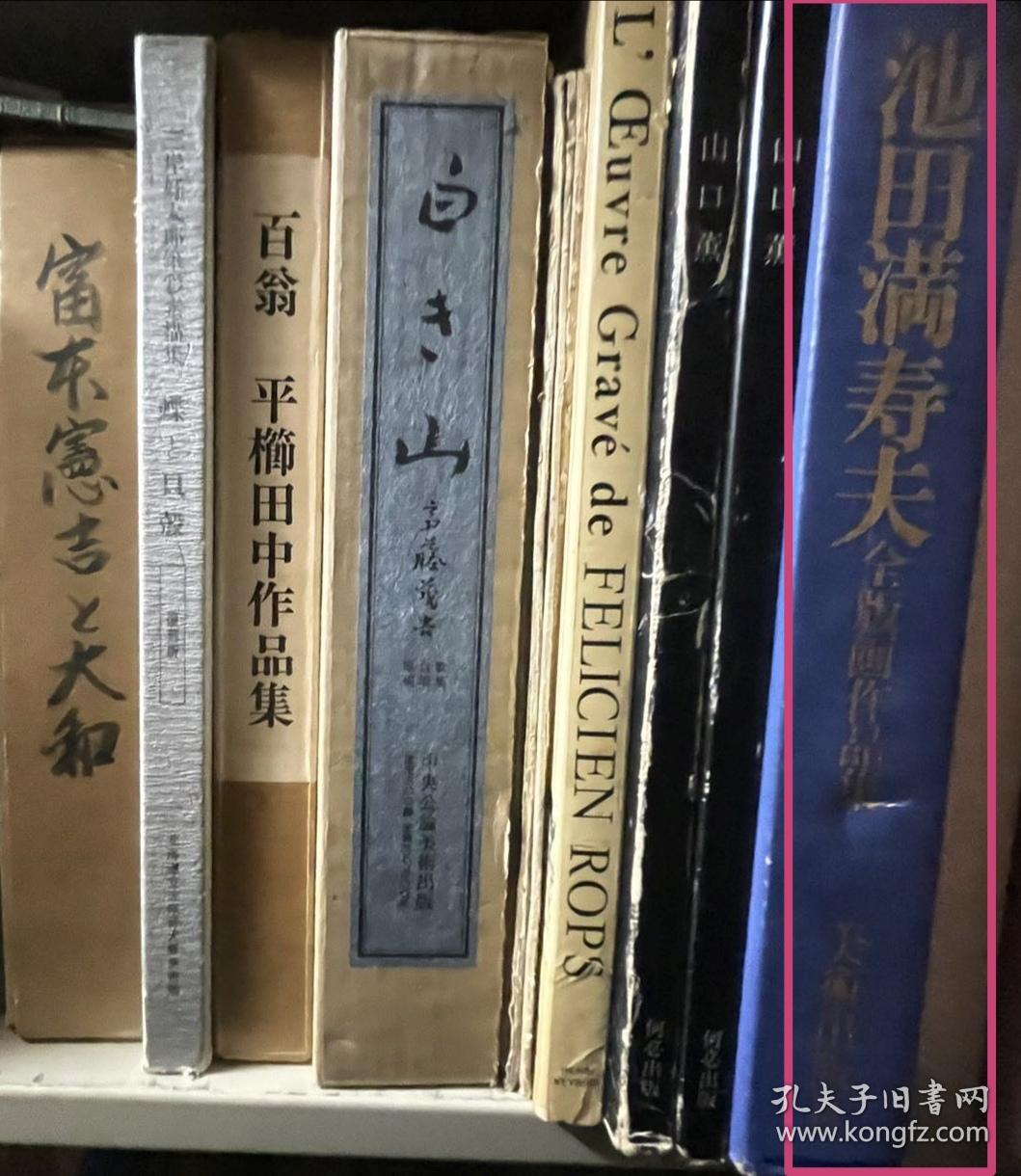 价可议 池田满寿夫全版画作品集 32jq sml1_美术出版社_孔夫子旧书网