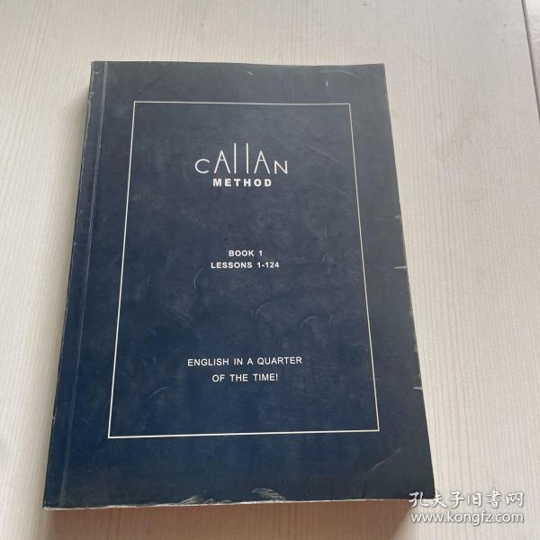 Callan Method Book 1 Lessons 1-124_看图_孔夫子旧书网