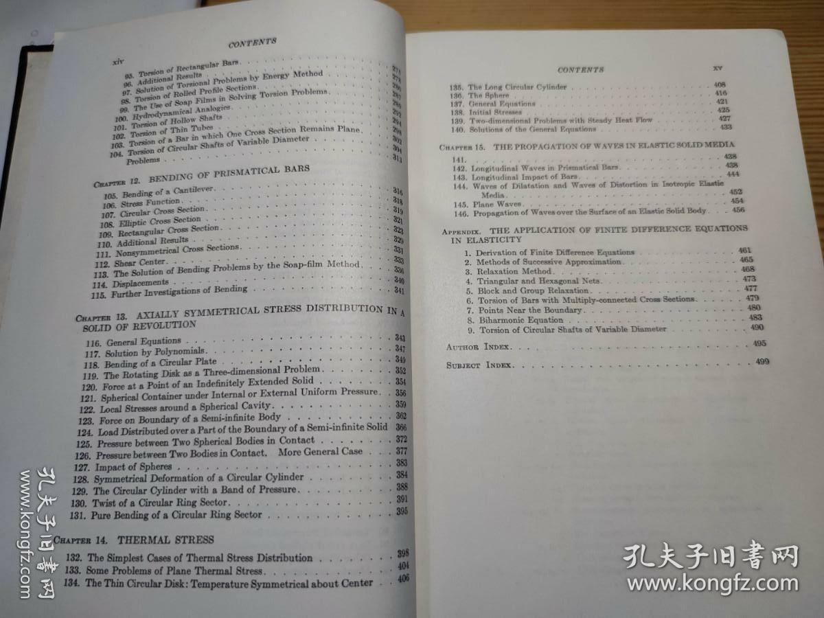 现代工程力学之父 铁木辛柯的弹性理论 Theory of Elasticity_S. Timoshenko , J. N. Goodier_孔 ...