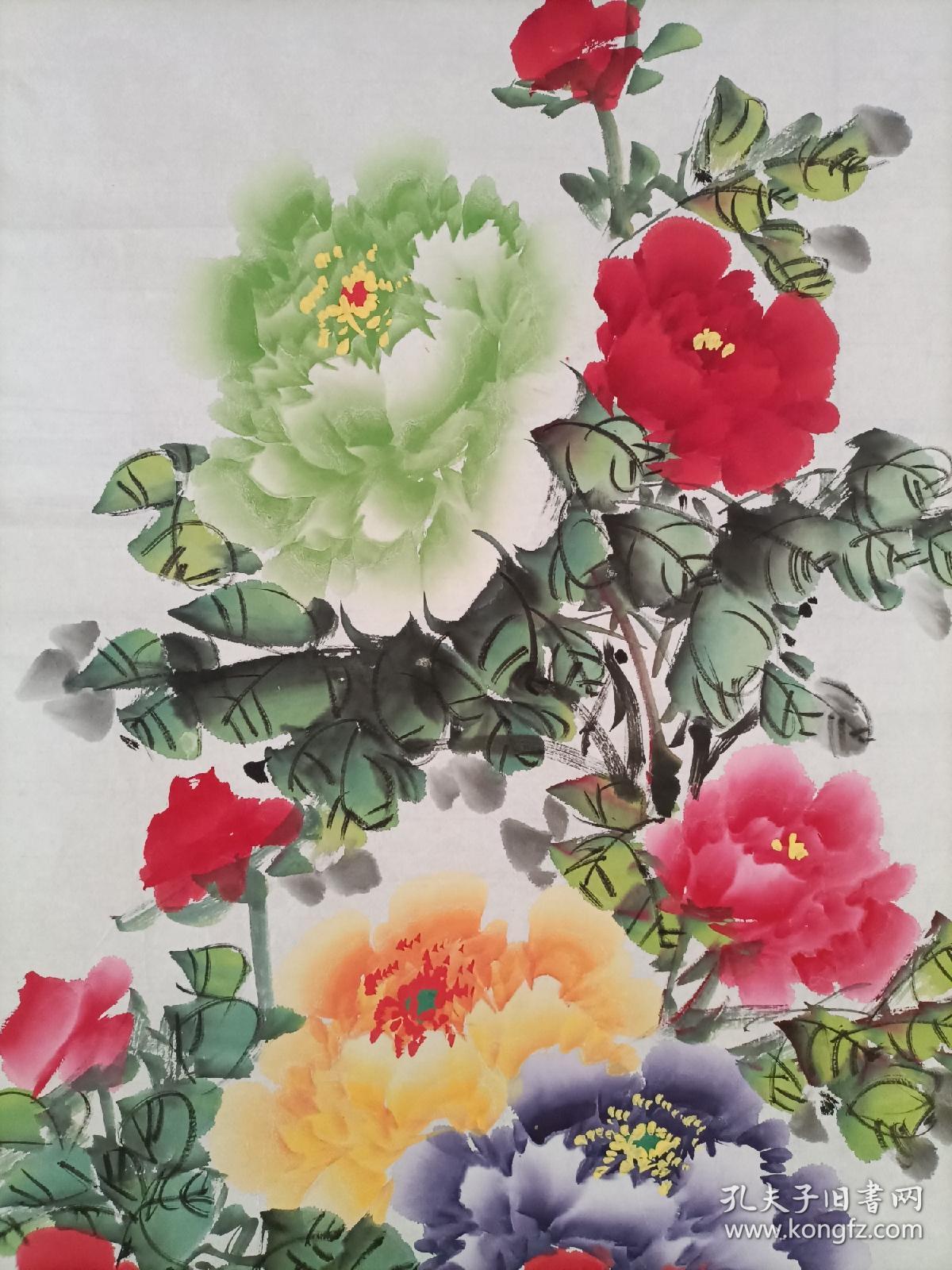 【图】《花开富贵》,拍品信息,网上拍卖,拍卖图片,拍卖网,拍卖网站