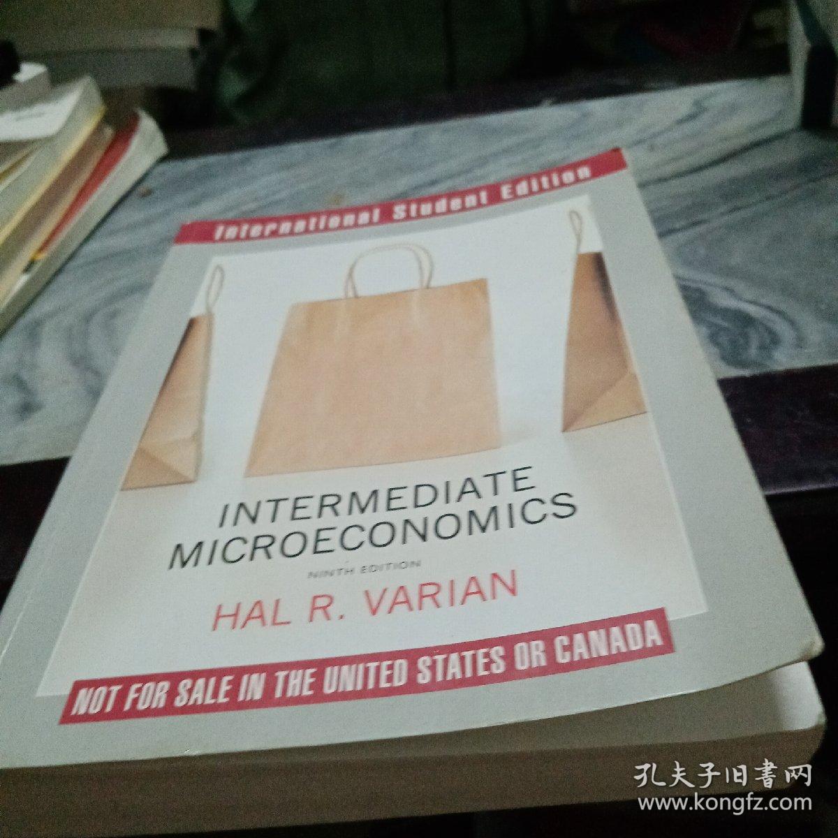 【图】INTERMEDIATE MICROECONOMICS,拍品信息,网上拍卖,拍卖图片,拍卖网,拍卖网站
