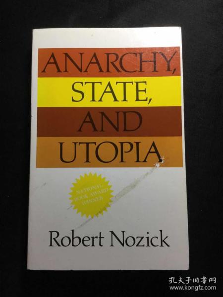 Anarchy, State and Utopia_[美]罗伯特·诺齐克 Robert Nozick_孔夫子旧书网
