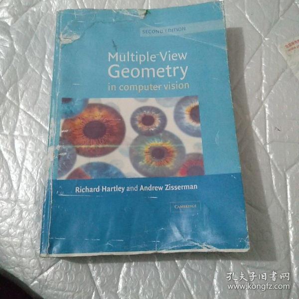 Multiple View Geometry in Computer Vision_Richard、Andrew Zisserman 著_孔夫子旧书网